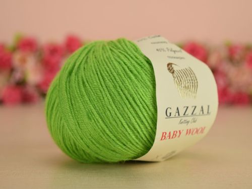 Пряжа Газзал Бебі Вул GAZZAL Baby Wool | Маковка
