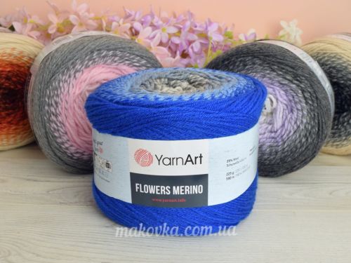 Пряжа Фловерс Меріно ярнарт Flowers MERINO YarnArt для в'язання | Маковка